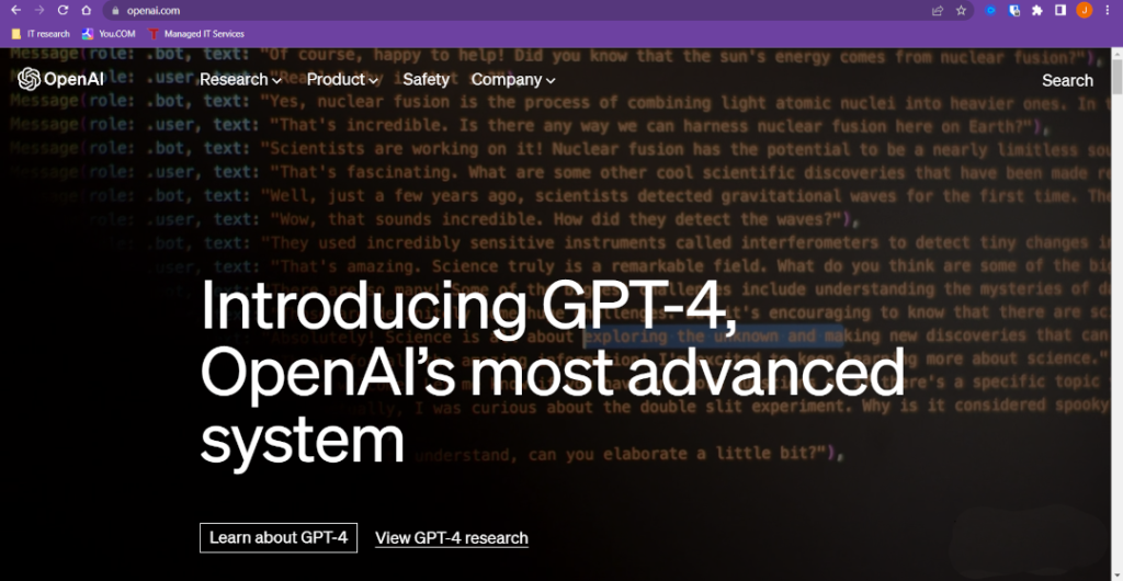 ChatGPT-4 Release: AI Innovation and the Effects on SMB's - SofTouch Systems