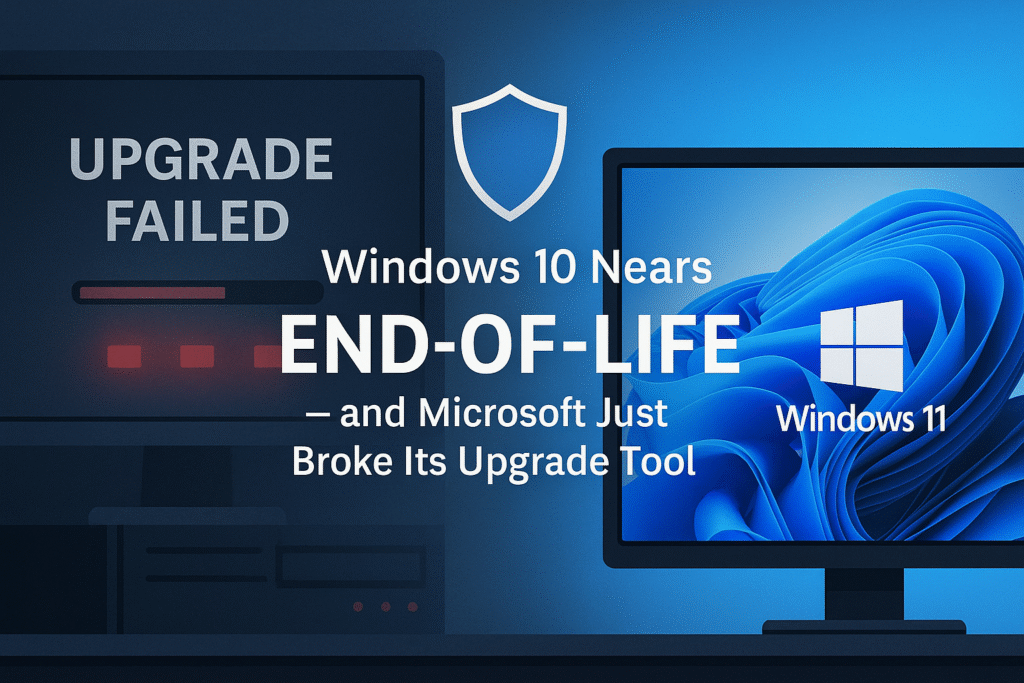 Windows 10 Nears End-of-Life — and Microsoft Just Broke Its Upgrade ...